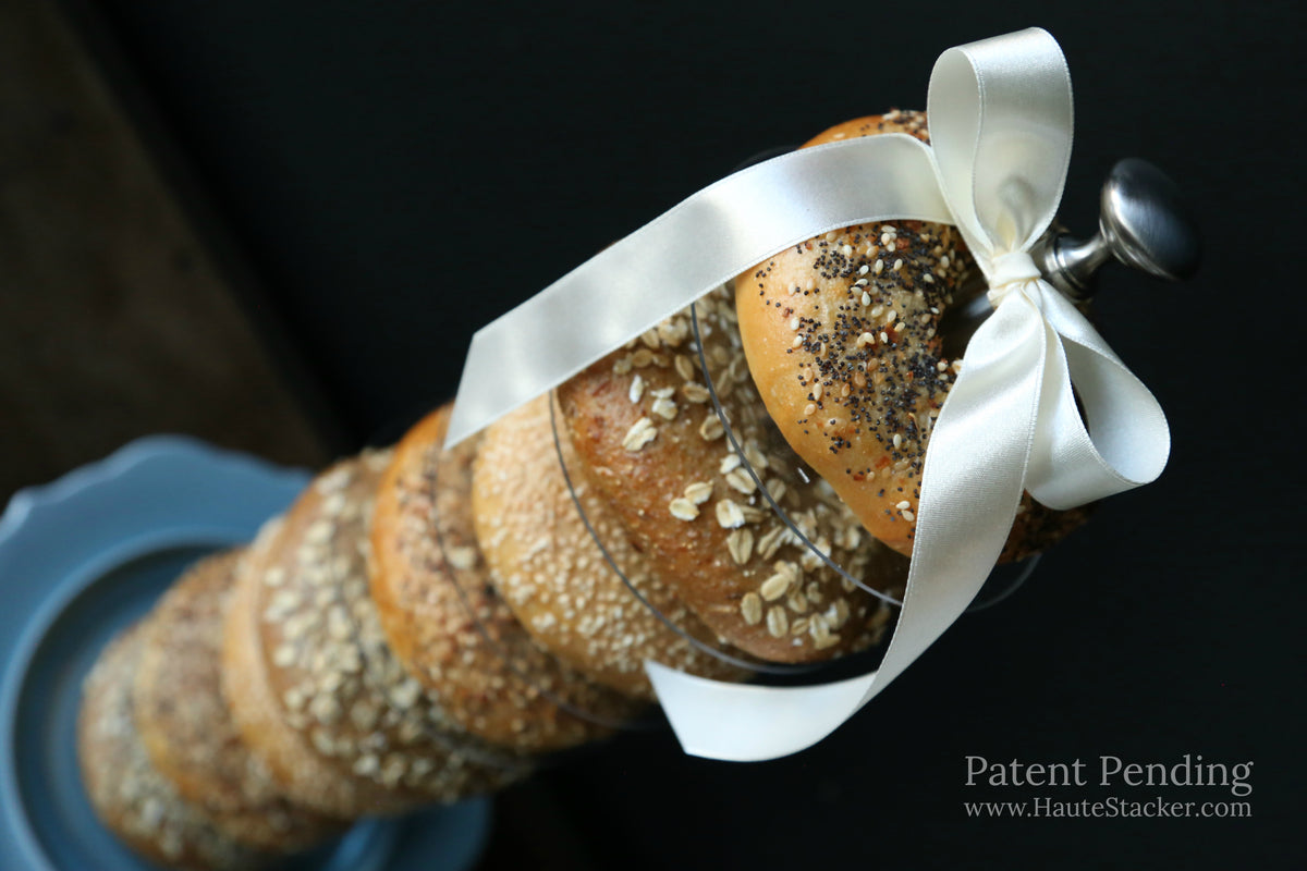 A Tower of Panera Bagels – Haute Stacker